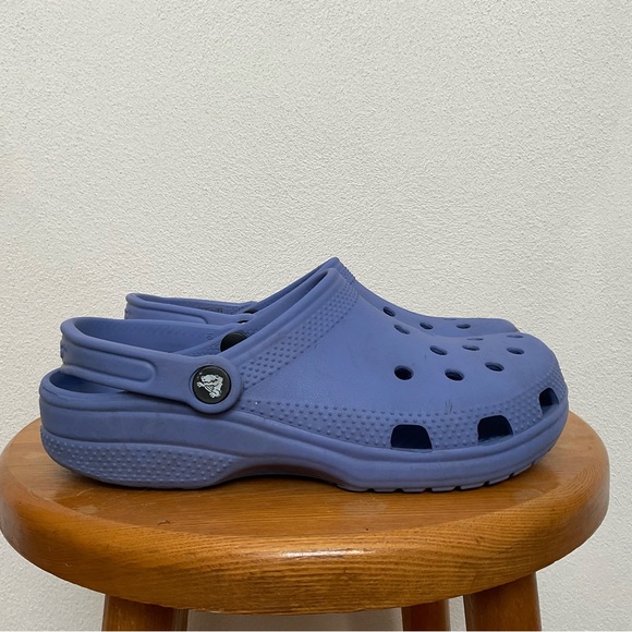 CROCS | Shoes | Crocs Periwinkle Blue Classic Water Clog Size 7 Mens 5 ...